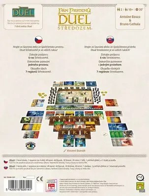 Asmodee Pán prstenů: Duel o Středozem / Délka hry: 30 minut / Počet hr