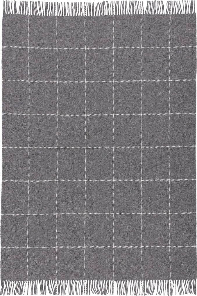 Pléd Zeelandia 140x200cm check grey