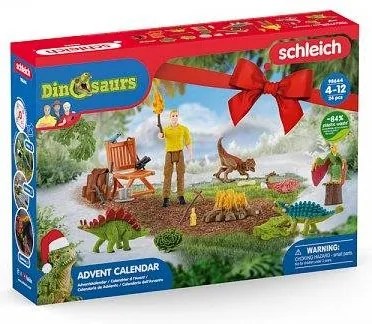 Adventní kalendář schleich 2022 - dinosauři