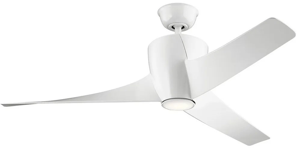 Kichler KLF-PHREE-56-WHT- LED Stmívatelný stropní ventilátor PHREE 10W/230V + DO