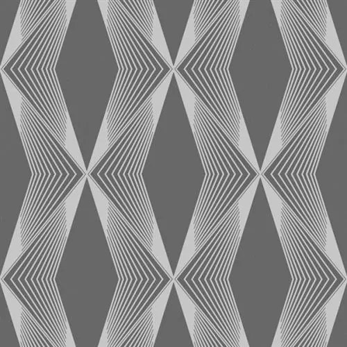 Vliesové tapety na zeď LIVIO geometrický vzor šedý na černém podkladu