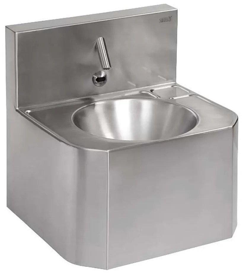 Sanela - Nerezové umyvadlo s elektronikou ALS, napájení ze sítě SLUN 71E