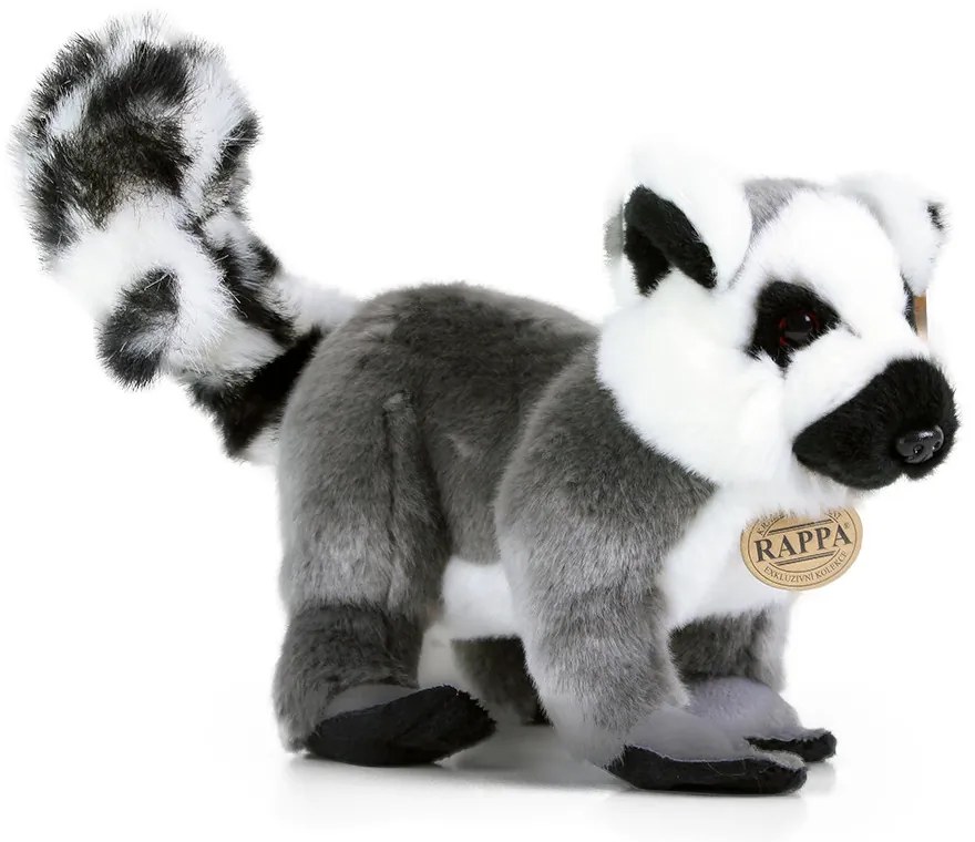 Rappa Plyšový lemur stojící 28 cm