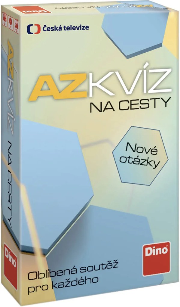 DINO Hra AZ KVÍZ Na cesty Nové otázky 600 otázek *SPOLEČENSKÉ HRY* dn622654