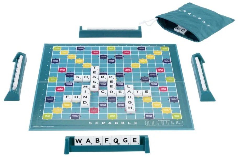 Mattel Scrabble original CZ