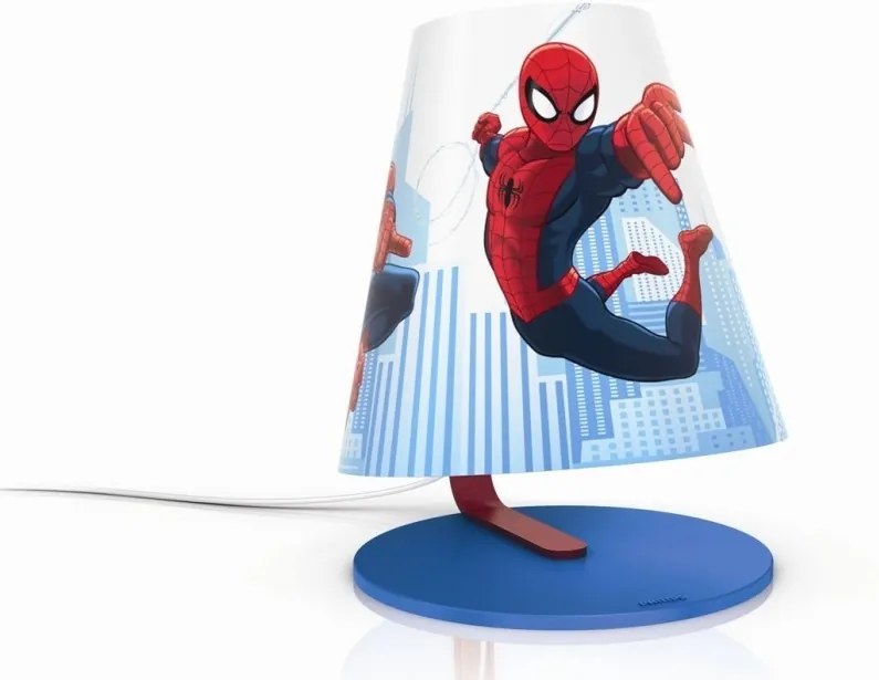 Philips 71764/40/16 LED dětská stolní lampička Spider Man 1x4W|2700K