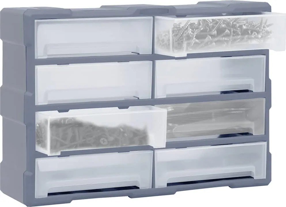 Organizér s 8 velkými zásuvkami 52 x 16 x 37 cm 149600
