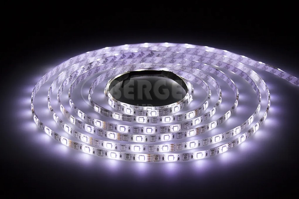 BERGE LED pásek - SMD 5050 - RGB+CW - 5 m - 60 LED/m - 14,4 W/m - IP20