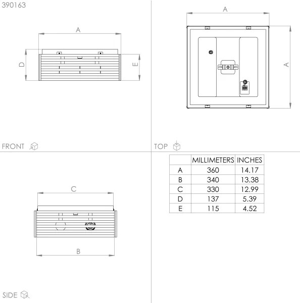Eglo 390163 - Stropní svítidlo CIDRAZ 2xE27/40W/230V černá/hnědá
