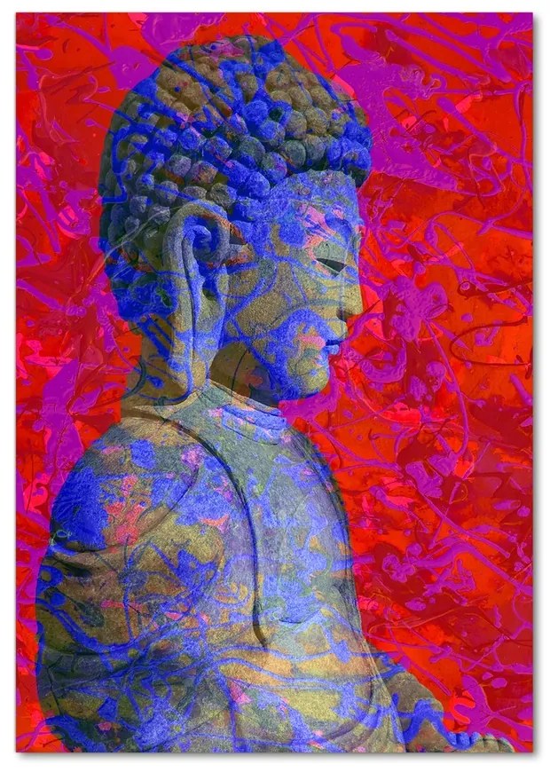 Wallmuralia Foto obraz akrylové sklo Abstrakce buddha 70x100 cm