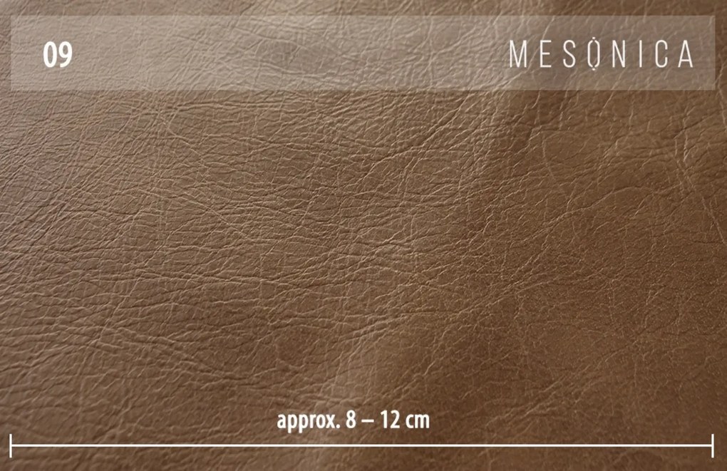 Vintage hnědé kožené křeslo MESONICA Musso Tufted