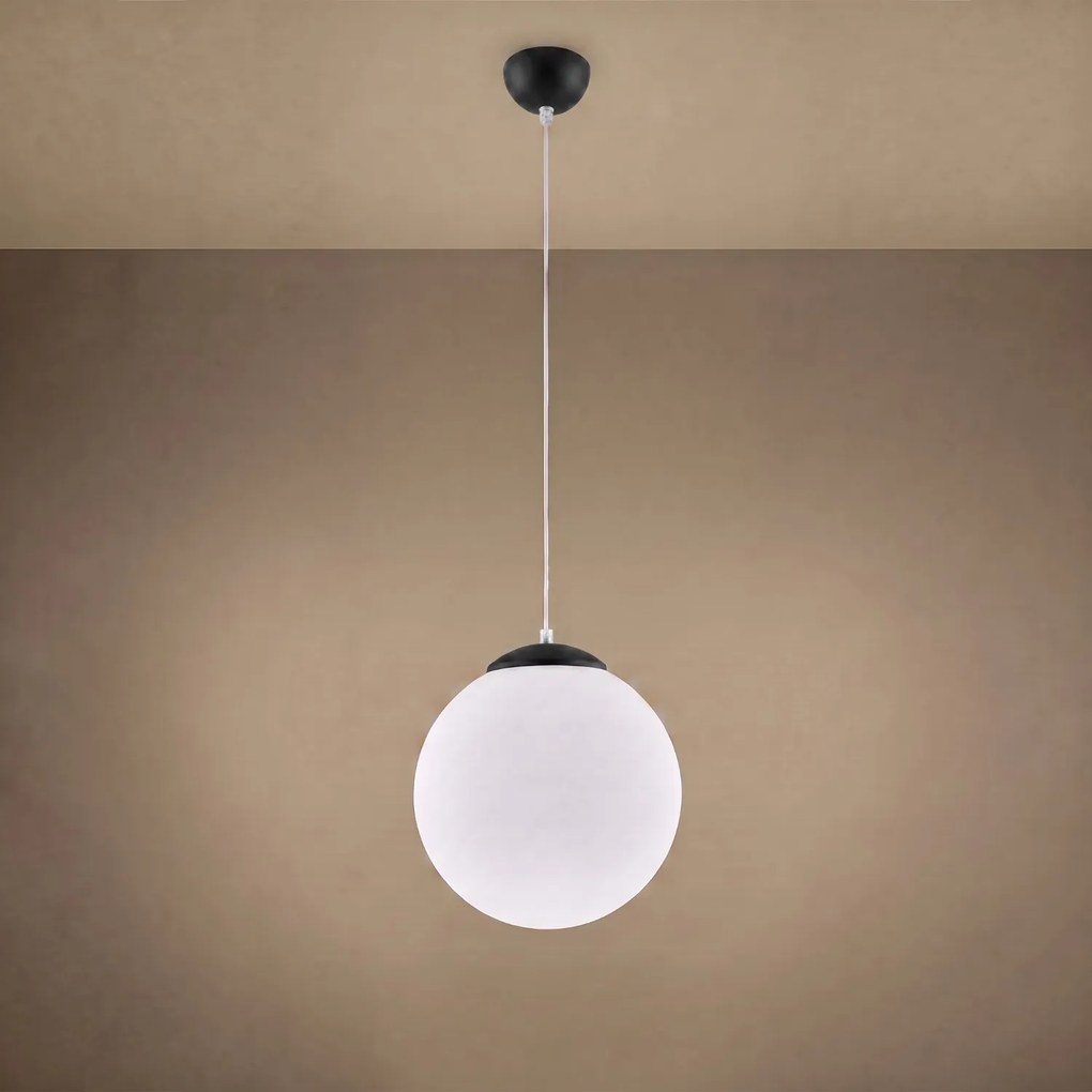 Sollux Lighting Závěsné svítidlo UGO 30 černé