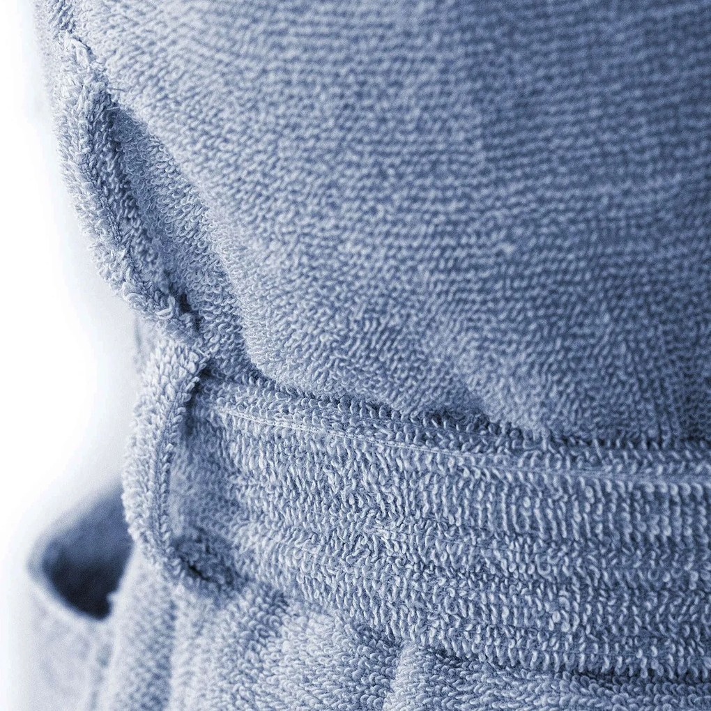 Bavlněný froté župan Comfort tmavě modrý Velikost: XXL-XXXL