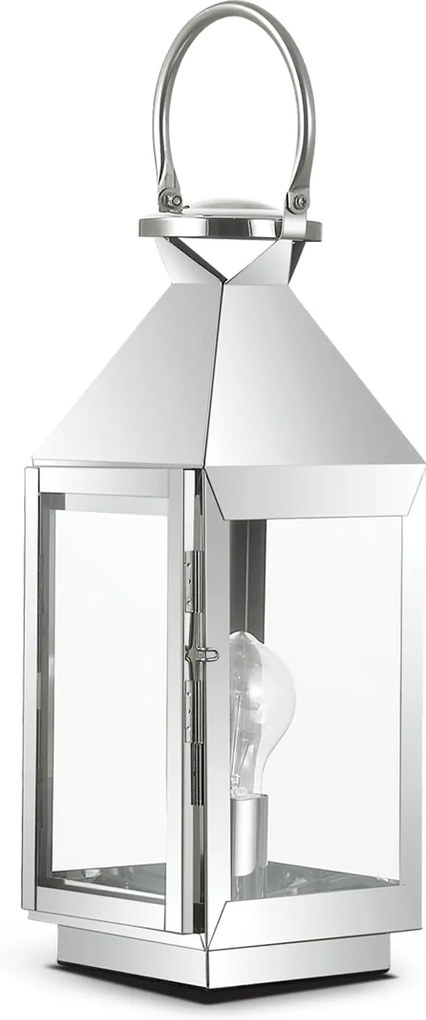 Stolní lampa Ideal lux 166650 MERMAID TL1 SMALL CROMO 1xE27 60W chrom Stolní lampy