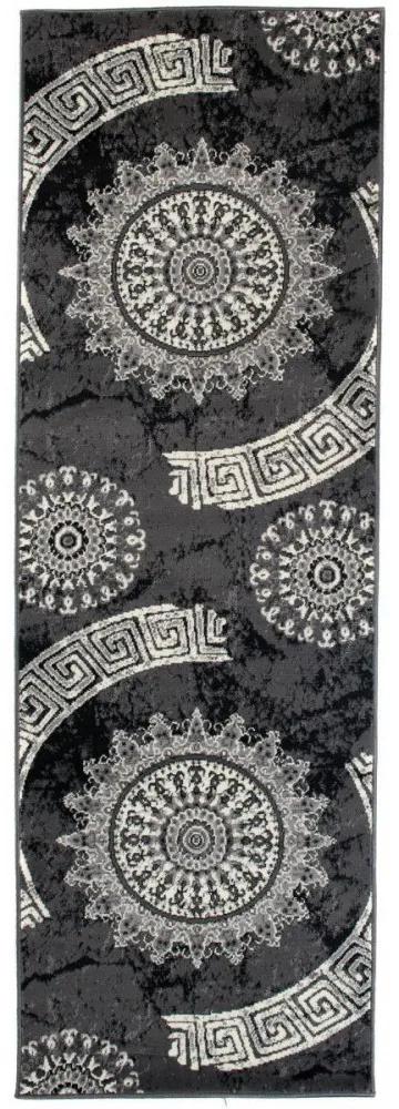 Kusový koberec PP Jamin šedý atyp 70x200cm