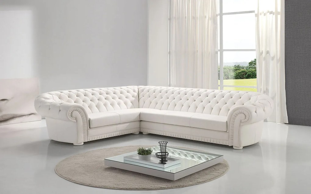 Pregio Italia sofa&relax Luxusní pohovka Chesterfield GRAND Provedení: 2-místná MAXI, Vzorník kůží: Vera Pelle 052 vínová