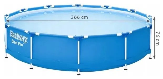 Bestway Steel Pro 3,66 x 0,76 m + Kartušová filtrace