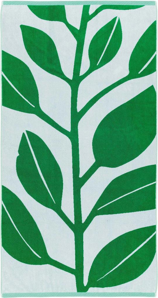 Plážová osuška Skane 100 x 200 cm zelená