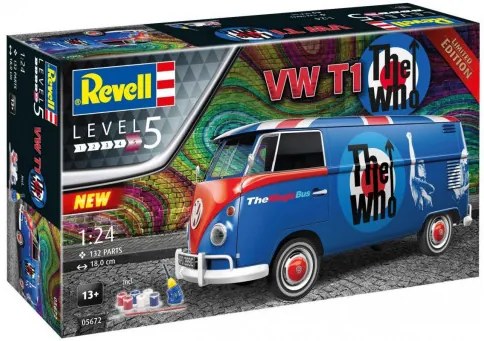 Revell GiftSet auto 05672 - VW T1 The Who (1:24)