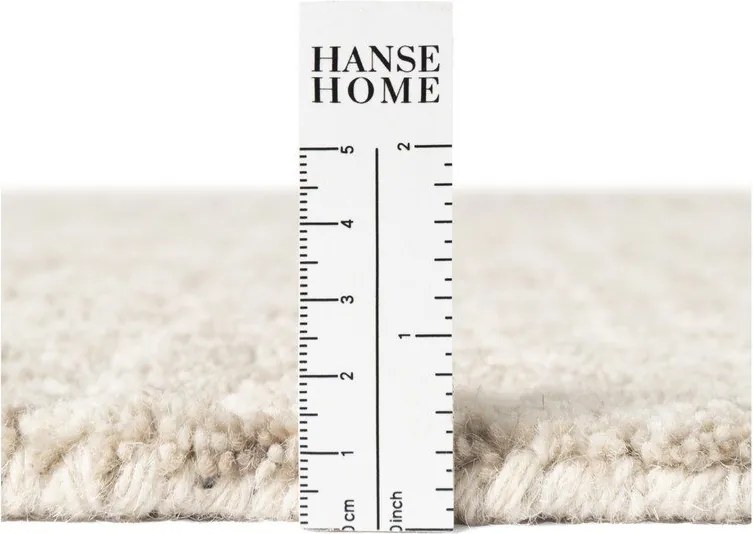 Béžový vlněný kulatý koberec ø 160 cm Eloise – Hanse Home
