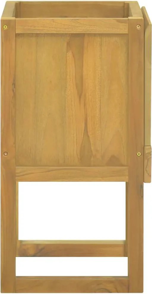Koupelnová skříňka 41 x 40 x 75 cm masivní teakové dřevo 338246