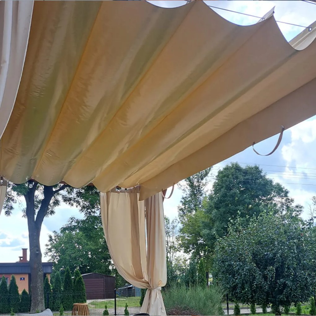 Pergola samostatná do prostoru PROFI - rovná střecha
