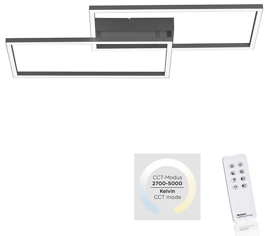 Leuchten Direkt 14140-18 - LED Stmívatelné svítidlo IVEN 2xLED/13,5W/230V + DO