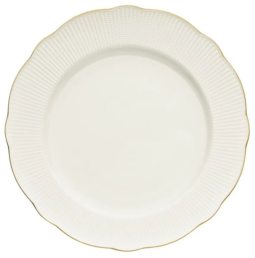 24dílná sada talířů z porcelánu Kutahya Francis