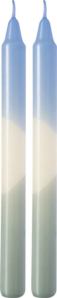 Villeroy&Boch Villeroy & Boch Like Home tyčové svíčky dip dye ice / sage, sada 2 kusy