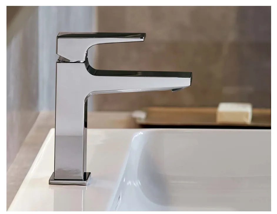 Hansgrohe Metropol, umyvadlová baterie 110 s výpustí Push-Open, chromová, 32507000