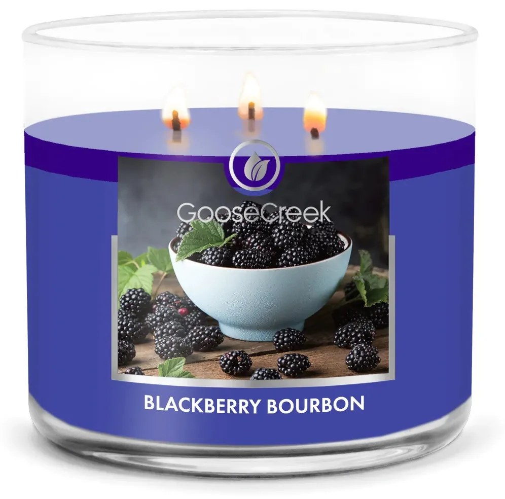 Goose Creek Candle svíčka Blackberry Bourbon, 411 g