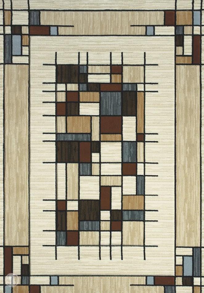 Merinos Kusový koberec moderní Vinceza H818- béžový do chodby 200x290 cm |  BIANO