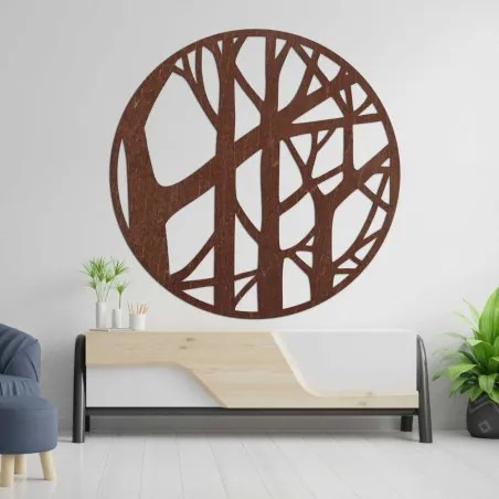 Moderní design na zeď obraz příroda les I SENTOP PR0376