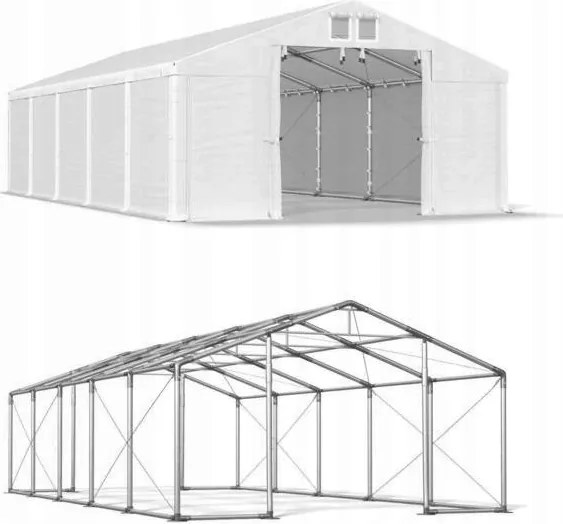 Stan 8x10 m, pozinkovaný, Das 580 Wp