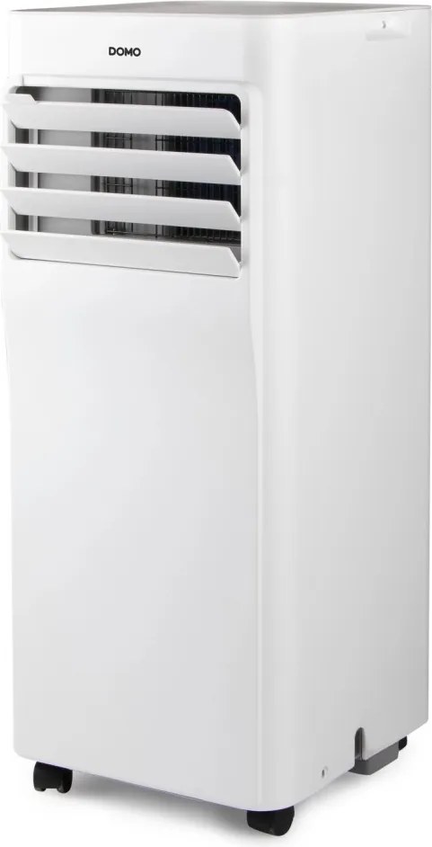 Mobilní klimatizace 4v1 COOLMAX 9000 BTU - DOMO DO10181, 2,6 kW, místnosti do 30 m2, 64 dB, Třída: A, dálkové ovládání, chlazení, ventilace, odvlhčování, čištění vzduchu