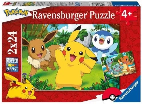 Puzzle ravensburger 056682 pokémon 2x24 dílků