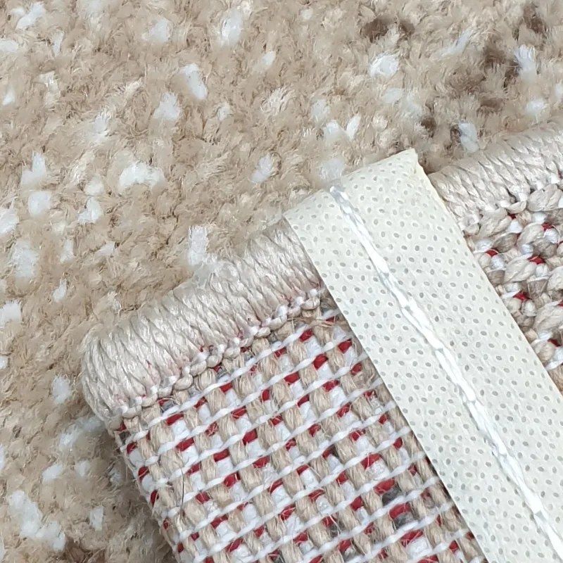 Spoltex, Kusový koberec Florentina 613-64 beige/red, 200x290, béžová, obývací pokoj