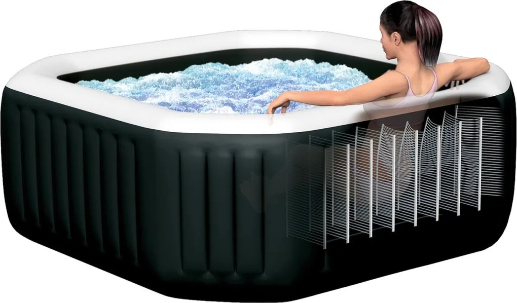Nafukovací vířivka Intex PureSpa Jet and Bubble Octagon 6 osob