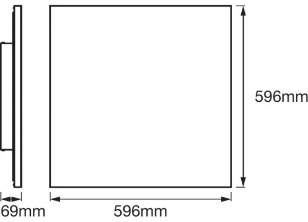 Ledvance - LED Stmívatelné stropní svítidlo SMART+ FRAMELESS LED/40W/230V Wi-Fi