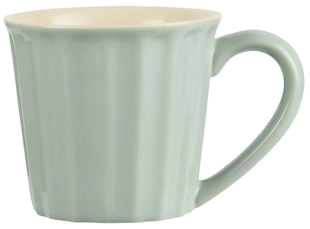IB LAURSEN Hrneček Mynte Green Tea, zelená barva, keramika | BIANO