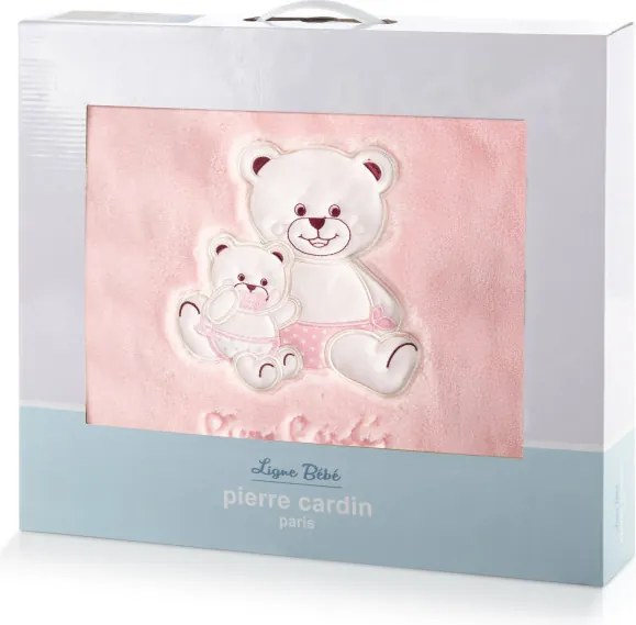 Dětská deka Pierre Cardin BABY 3 růžová