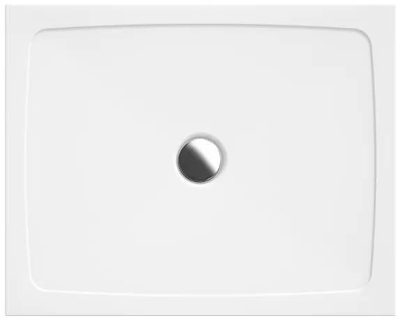Polimat Obdélníková akrylátová sprchová vanička Karo 90x70 (90x75, 90x80, 100x80) Barva: Bílá, Rozměry (cm): 90x70