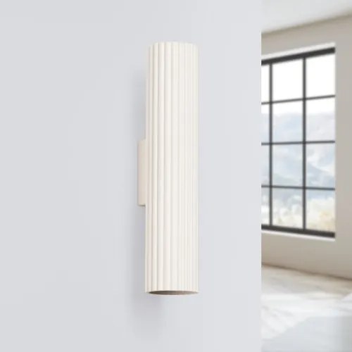 Nástěnné svítidlo SOLLUX KARBON 30 krémová GU10 2x10W bez žárovek SL.1596
