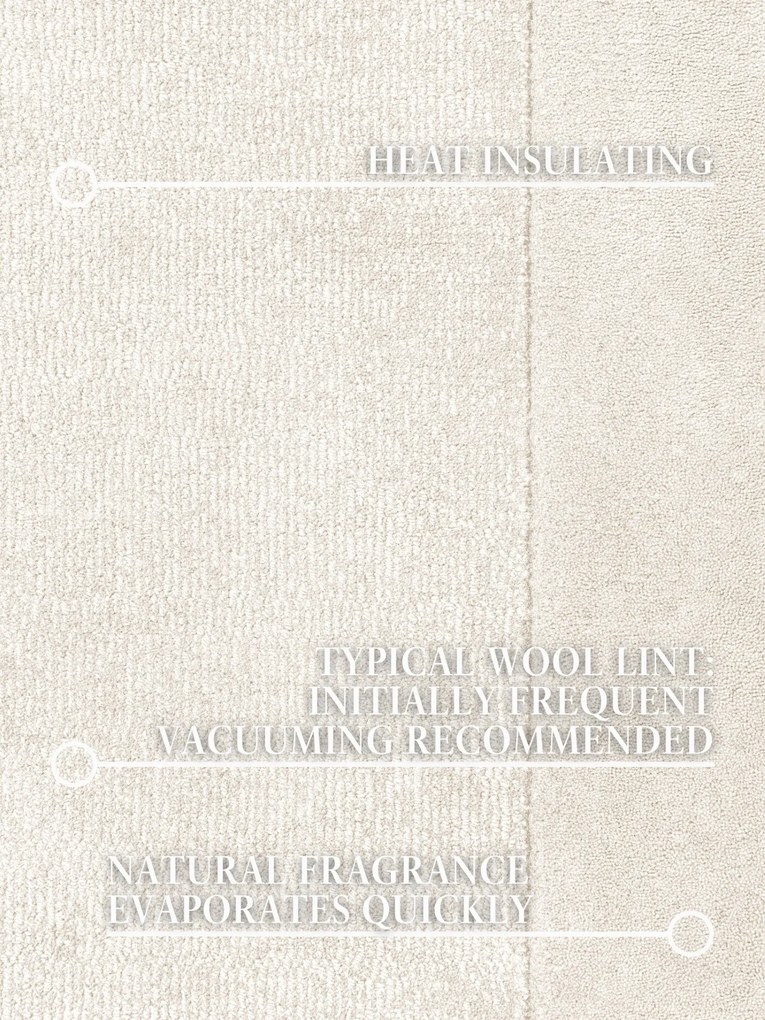 Villeroy & Boch Kusový koberec Kivi 106281 Cream, 200x300, bílá, ložnice