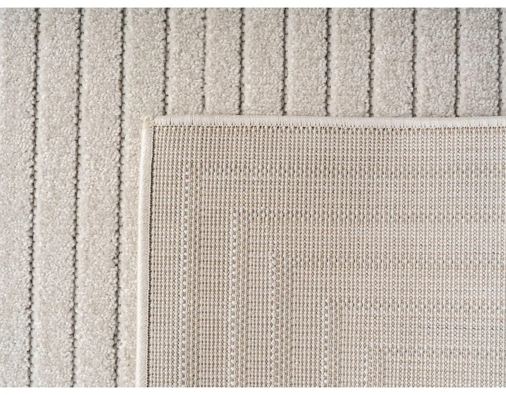 Krémový kulatý vnitřní a venkovní koberec ø 120 cm Nova 1202 – Ayyildiz Carpets