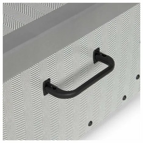 Compactor Skládací úložná krabice Boston, 50 x 40 x 25 cm, šedá