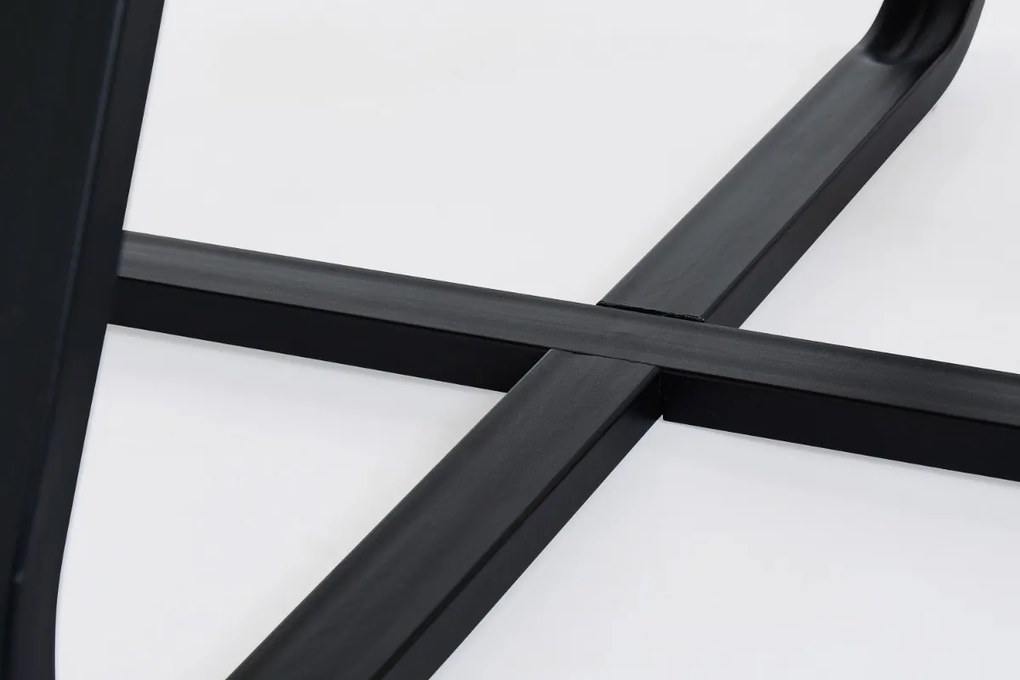 Designový konferenční stolek Valenzuela 80 cm vzor dub