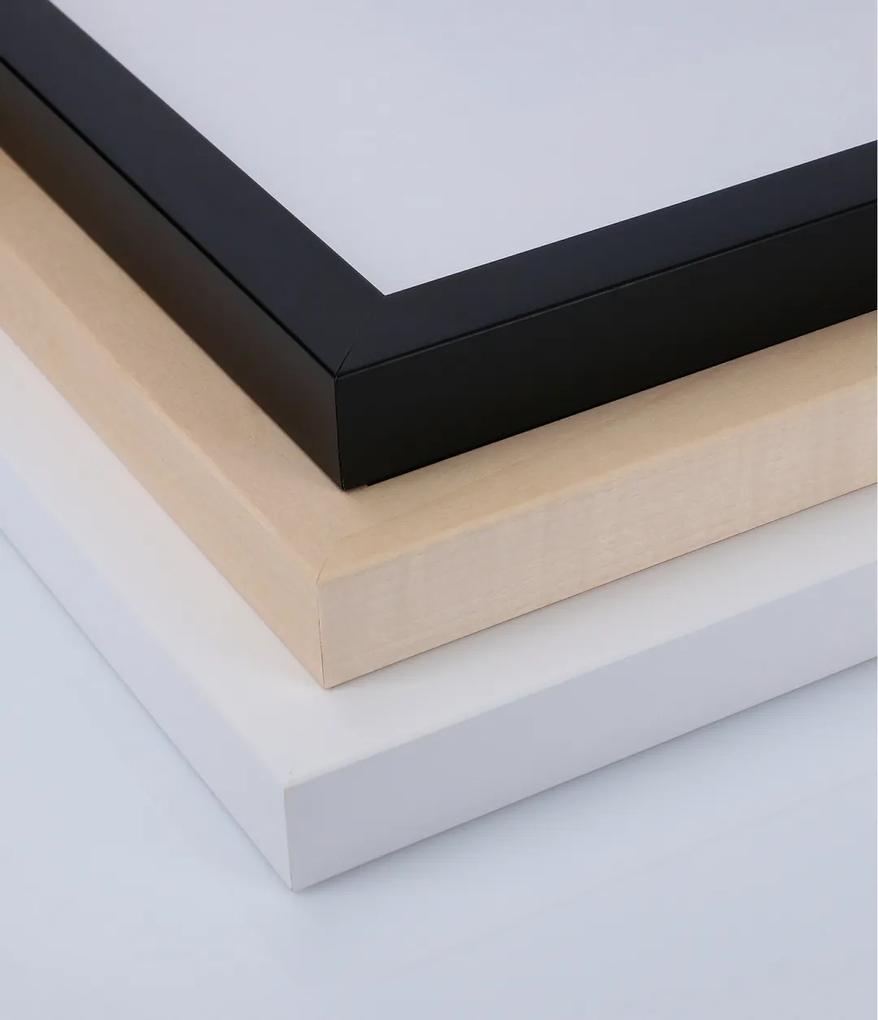 Dřevěný rám Lothbrok  - bílá Rozměry rámu: 50 x 70 cm
