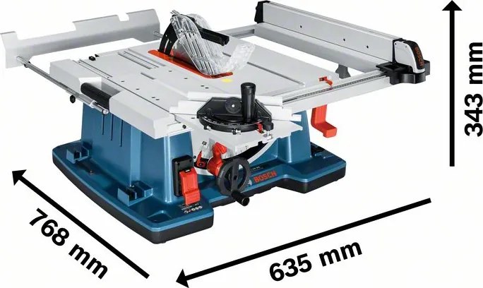 Bosch GTS 10 XC Professional + GTA 60 W 0.601.B30.4CCB