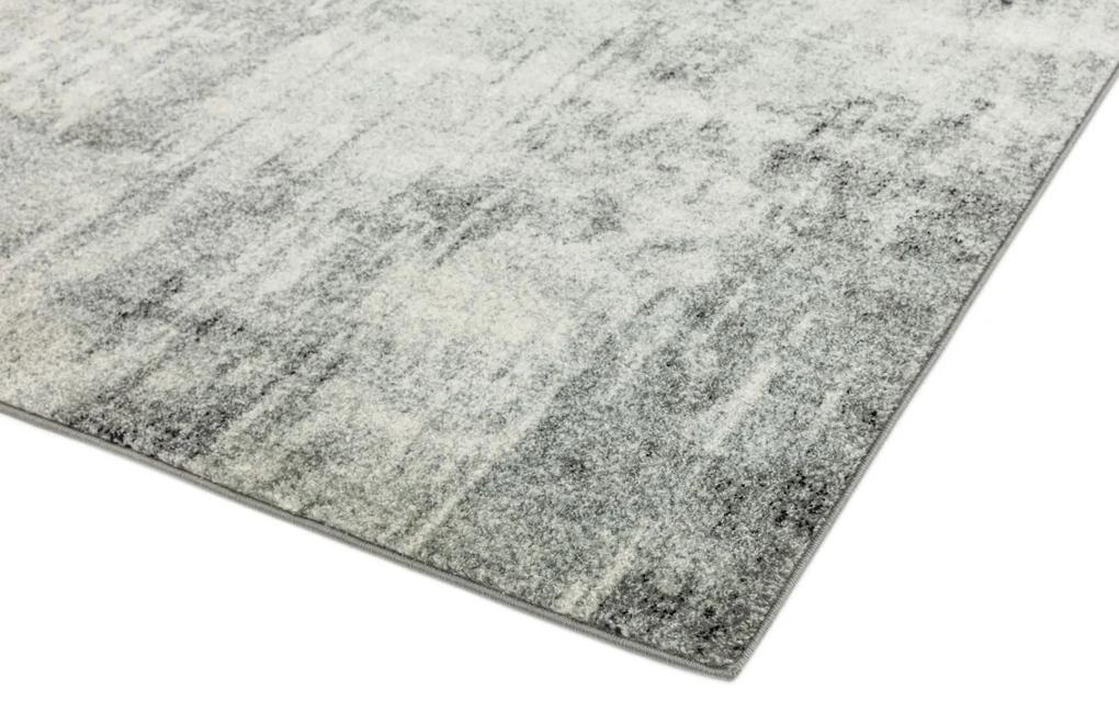 Šedý  koberec Dinamo Abstract Grey Rozměry: 120x170 cm